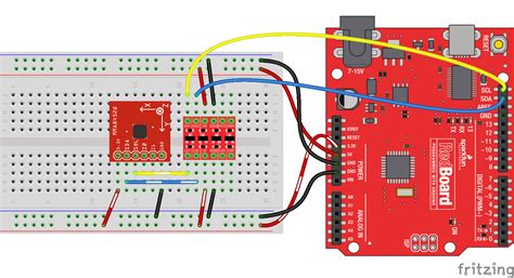 Mma8452q Accelerometer Breakout Hookup Guide Sparkfun Learn