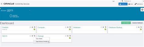 Get Started With Goldengate Cloud Service