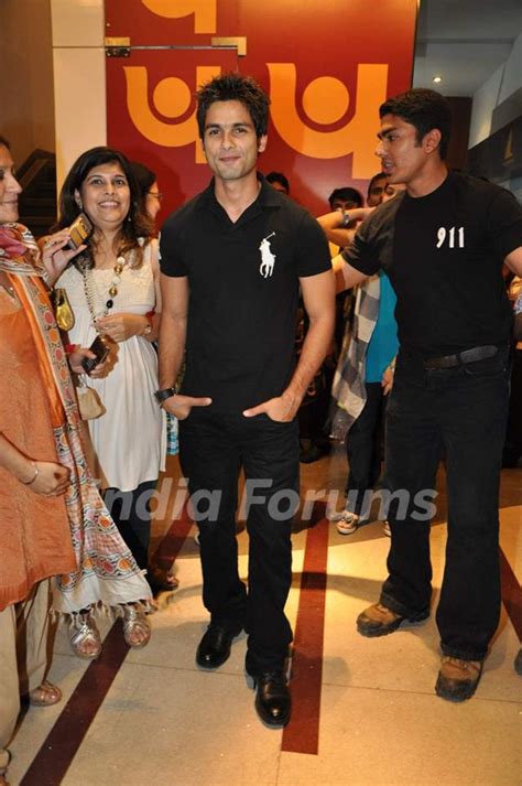 Bollywood Actor Shahid Kapoor Arrives At His Surprise Birthday Bash At