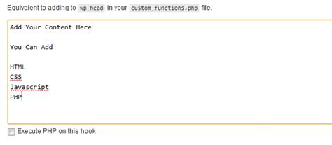 Thesis Hook Plugin Easily Insert Any Type Of Content Or Code Anywhere In Thesis
