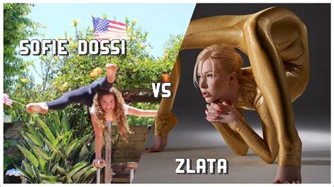 Sofie Dossi Vs Zlata Sofie Dossi Contortionist Flexy Girls