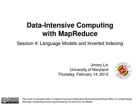Ppt Data Intensive Computing With Mapreduce Powerpoint Presentation Free Download Id1583297