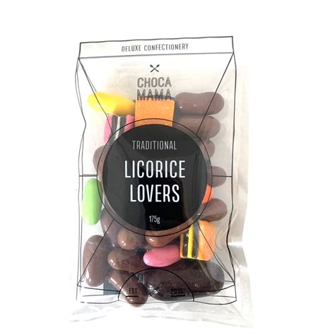 Licorice Lovers 175g — Chocamama