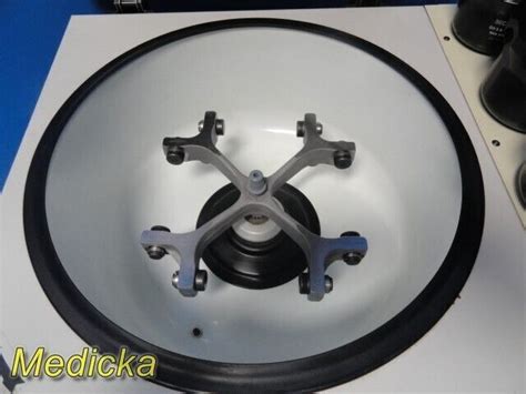 Used BECKMAN Spinco Div GS 6 R Refrigerated W Buckets Rotor Inserts