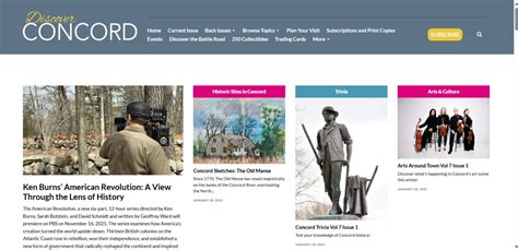 Historic Concord Plan Your Visit Discover Concord Ma