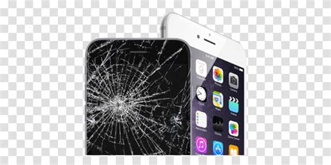 Iphone 6 Broken Screen Close Up Apple Iphone 6 Plus Pantalla Estrellada