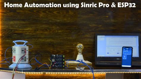 Sinric Pro Esp32 For Home Automation And Sensor Monitoring