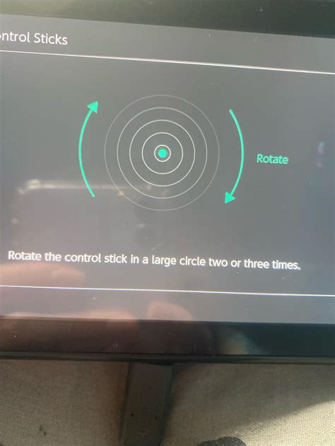 Cant Calibrate Stick R Switch