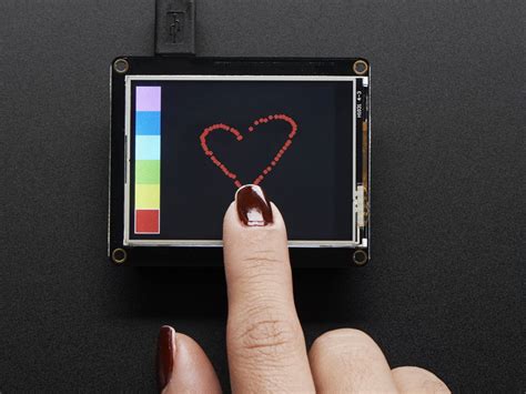 Adafruit Tft Featherwing 24 320x240 Touchscreen For All Feathers