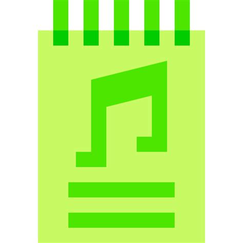 Notepad Basic Sheer Flat Icon