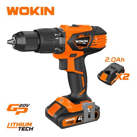 V Li Ion Cordless Impact Drill Wokin Tools