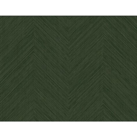 Nextwall Green Chevron Stripe Vinyl Peel And Stick Wallpaper Roll