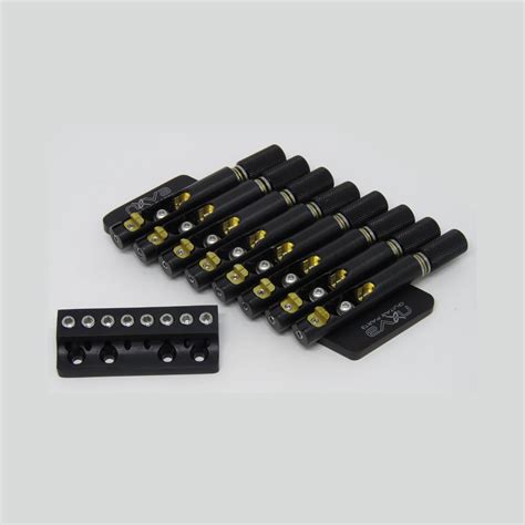 Nova Guitar Parts 8 String Multiscale Headless Guitar Bridge Ploutone