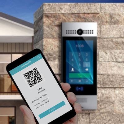 QR Codes In Access Control Door Intercoms