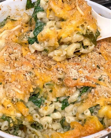 Spinach Macaroni And Cheese Buffalo Dietitian