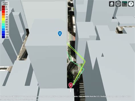 raytrace RF 伝播光線の表示または計算 MATLAB