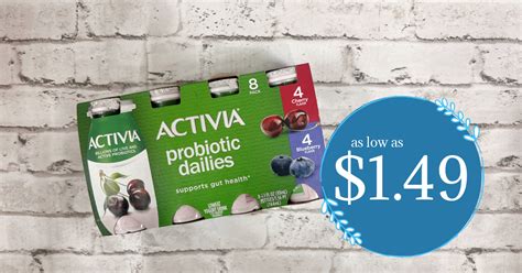 Activia Probiotic Dailies Are As Low As 149 Kroger Krazy