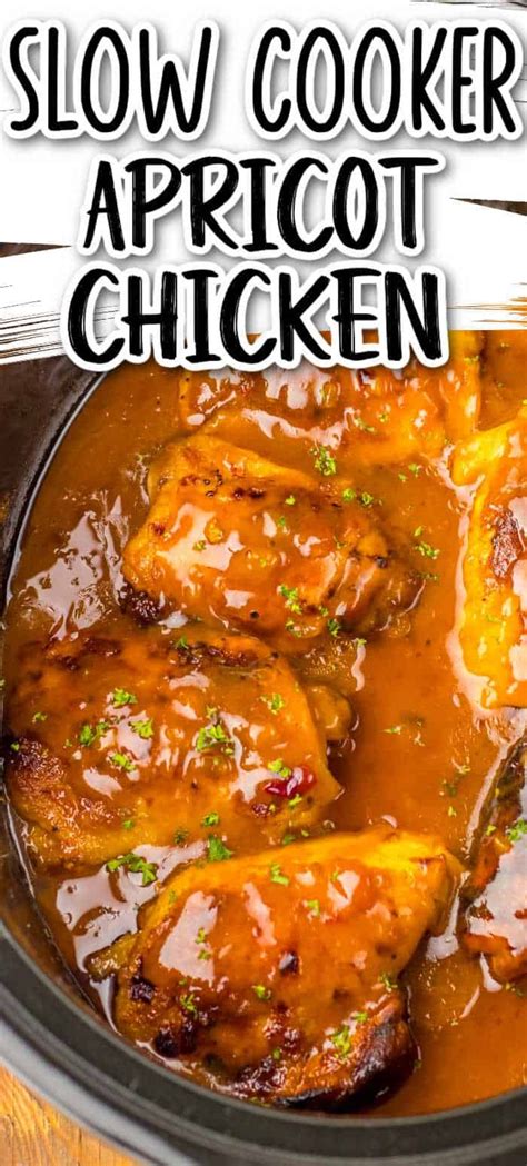 Slow Cooker Apricot Chicken Recipe