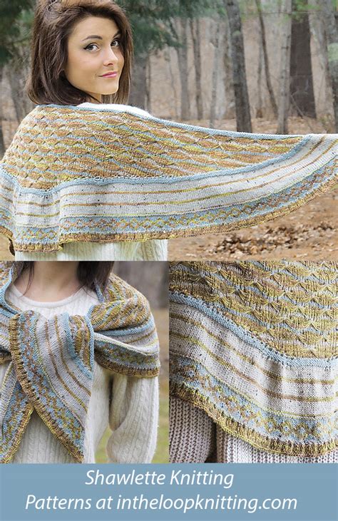 Shawlette Knitting Patterns In The Loop Knitting