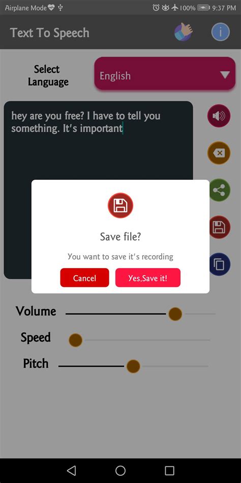 Convert Text To Speech Text To Audio Converter Apk For Android Download
