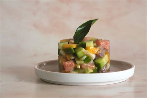 Tartare De Saumon Avocat Et Mangue Casserole And Chocolat