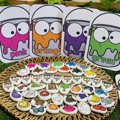 Colours Sorting Mats Stay Classy Classrooms