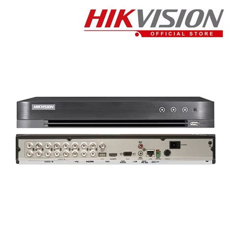 DVR Hikvision de 16 Canales Turbo HD 4MP con tecnología Acusense iDS