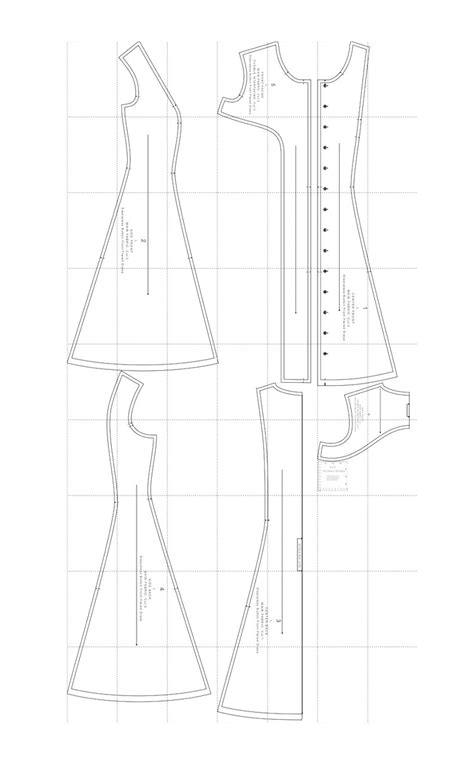 Button Front Dress Pdf Sewing Pattern Diy Sleeveless Shirt Dress Pattern Size XS XXXL Digital