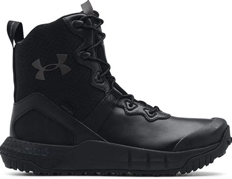 Under Armour Ua Micro G® Valsetz Leather Waterproof Tactical Boots In