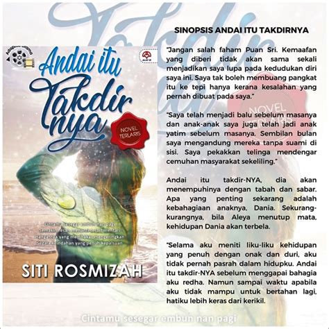 Novel Andai Itu Takdirnya Oleh Siti Rosmizah