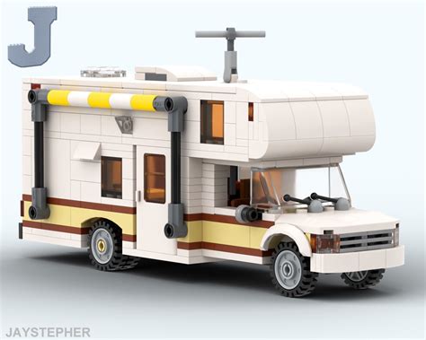 Lego Moc Class C Motorhome By Jaystepher Rebrickable Build With Lego