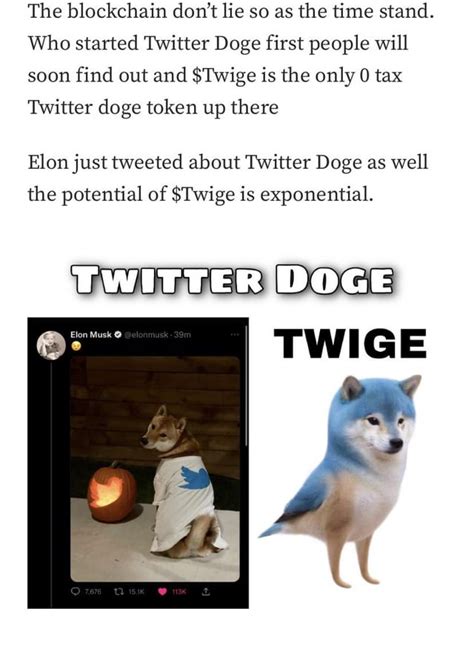 Twige Looks Like A One Of A Kind Opportunity Rn R Memecoinmoonshots