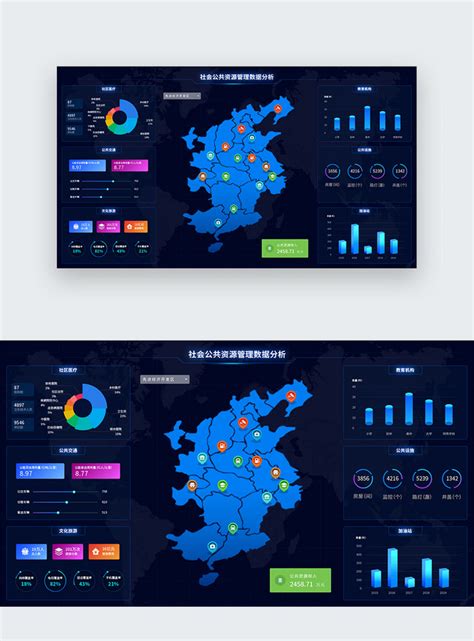 Ui Design Web Page Social Public Resource Big Data Interface Template Image Picture Free