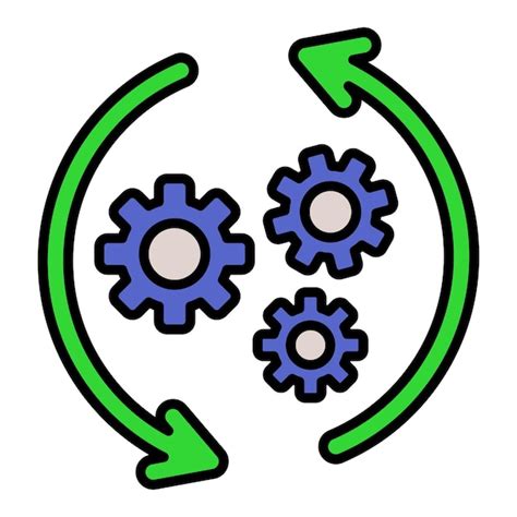 Premium Vector Setting Process Icon
