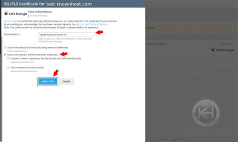 How To Issue An SSL Certificate KnownHost