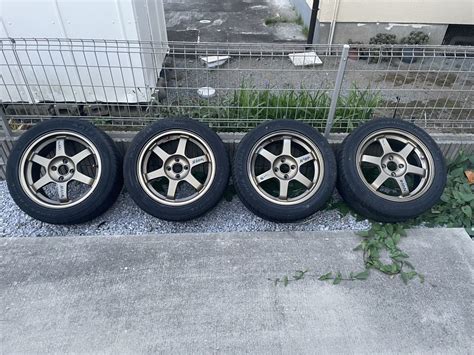 Yahooオークション Rays Te37 レイズ ブロンズ 16インチ 7jj 4h 100