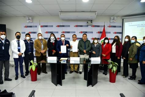 Minsa Y Minedu Firman Acuerdo Para Asegurar El Desarrollo Integral De