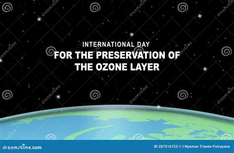 International Day For The Preservation Of The Ozone Layer Background