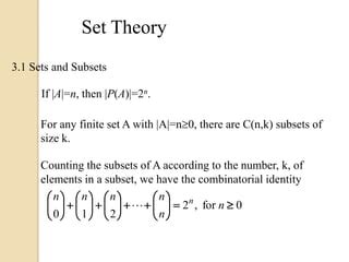 Set Theory And Relation PPT