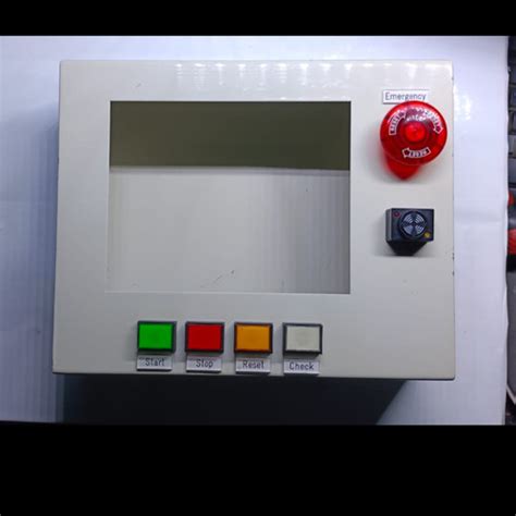 Jual Dudukan Panel Hmi Plus Kontrol Emergencybuzerpush Button Kab