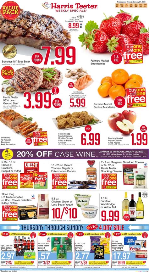 Harris Teeter Weekly Ad Sale Jan 25 31 2023 Weeklyads2