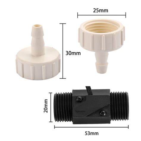 Water Flow Sensor Switch Meter With 8mm Nozzle Ac 220v Pressure