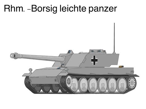 The Rhm Borsig Waffentrager But Now Its An Fast Light Tank R CursedTanks