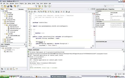 netbeans 6 7 1 struts 2 hibernate 3 youtube