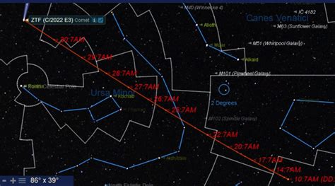 Comet E3 Ztf Brightens As The First Good Comet Of 2023 Space Before