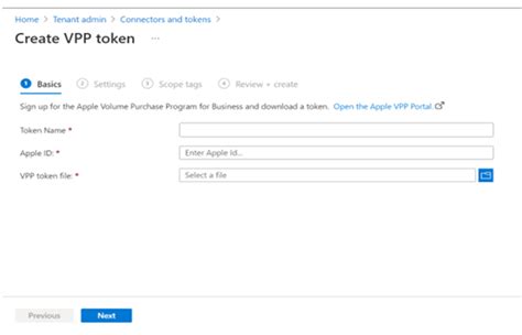 abm and vpp connection to intune nhsmail support
