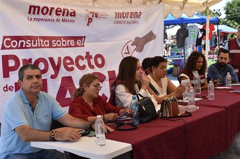En Dos Semanas Morena Concluye Consulta De Proyecto De Nación Letra Fría
