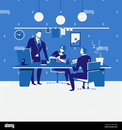 Work Scheduling Concept Vector Illustration In Flat Design Stock Vector Image And Art Alamy