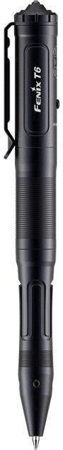 Тактическая ручка с фонарем Fenix T6 Черная (T6-Black) – фото, отзывы ...