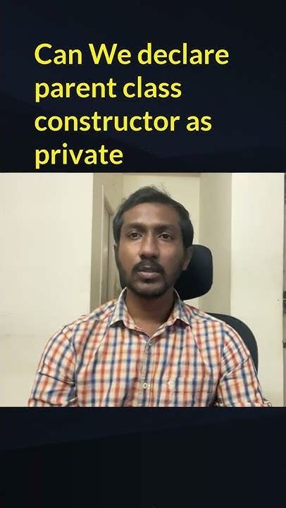 Can We Declare Constructor As Private In Java Youtube